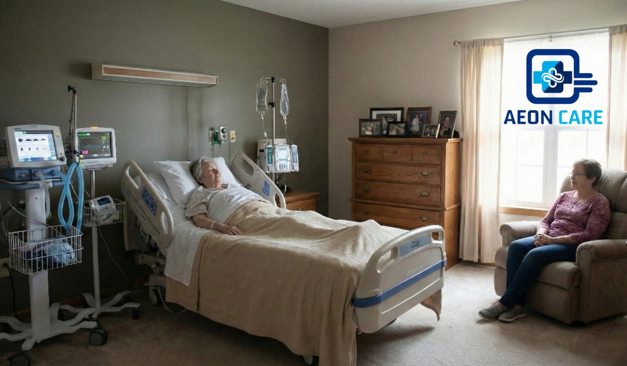 How to Set Up a Home ICU Corner | Home ICU Equipment Guide – Aeoncare