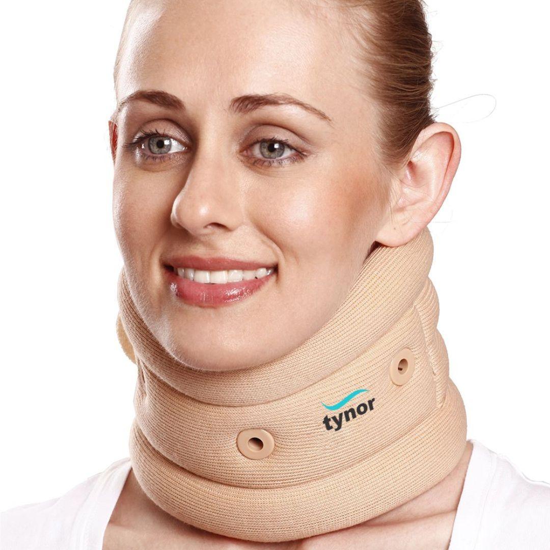 Tynor Durable Cervical Collar With Chin And Jaw Support At Best Price