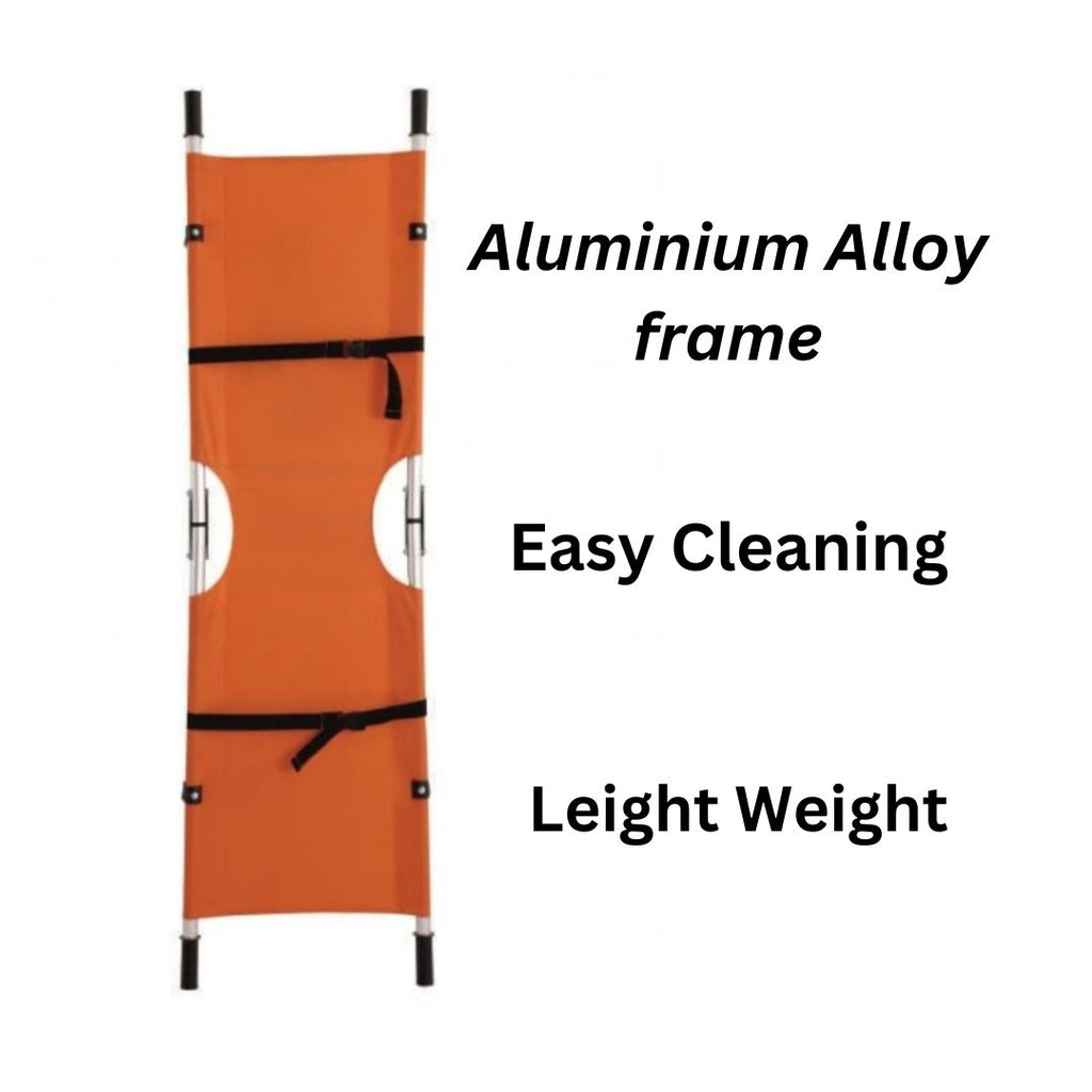 Heavy Duty Two Fold Stretcher, Hospital Stretcher At Best price
