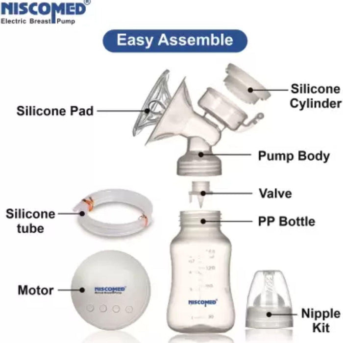 Buy Niscomed Electric Breast Pump for best price in India at Aeoncare.in